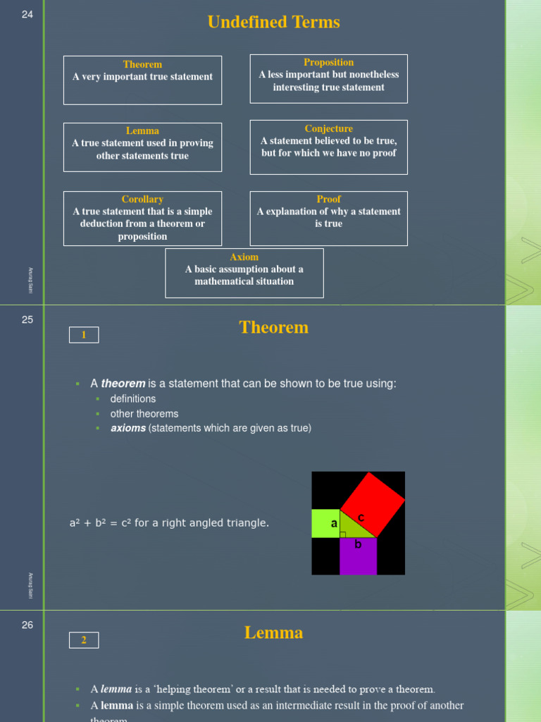 Types of Math Statements and Proofs | PDF | Theorem | Mathematical Proof