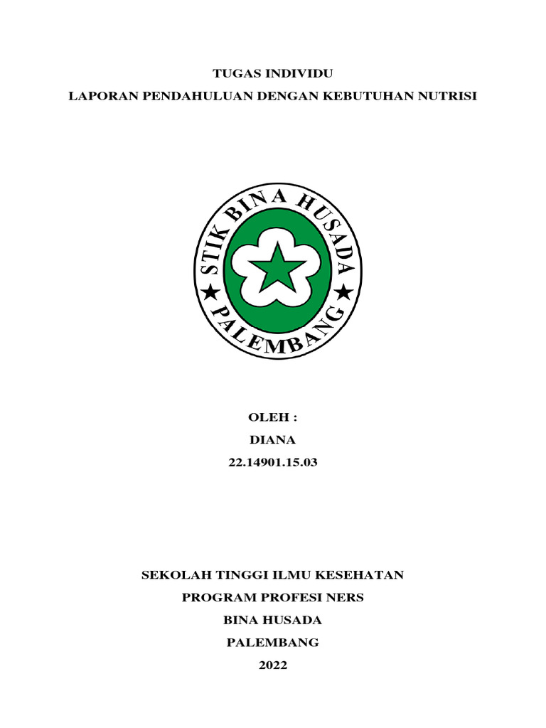 LP KEBUTUHAN NUTRISI Ayu | PDF