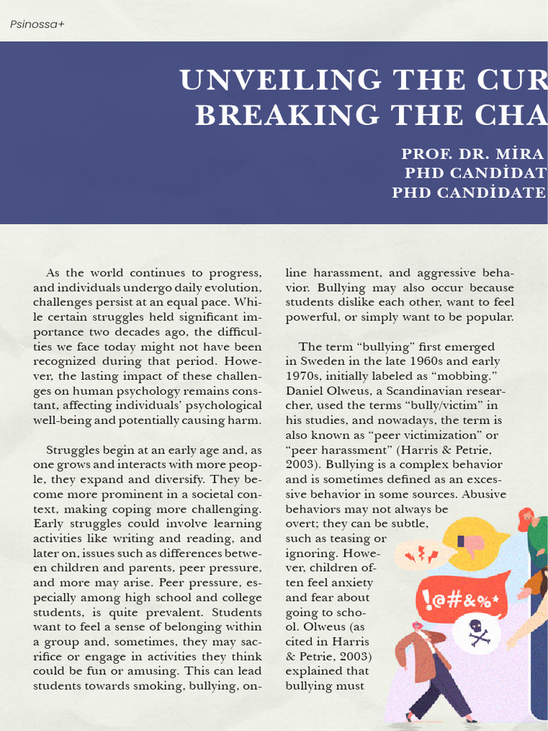 Bullying | PDF | Cyberbullying | Bullying