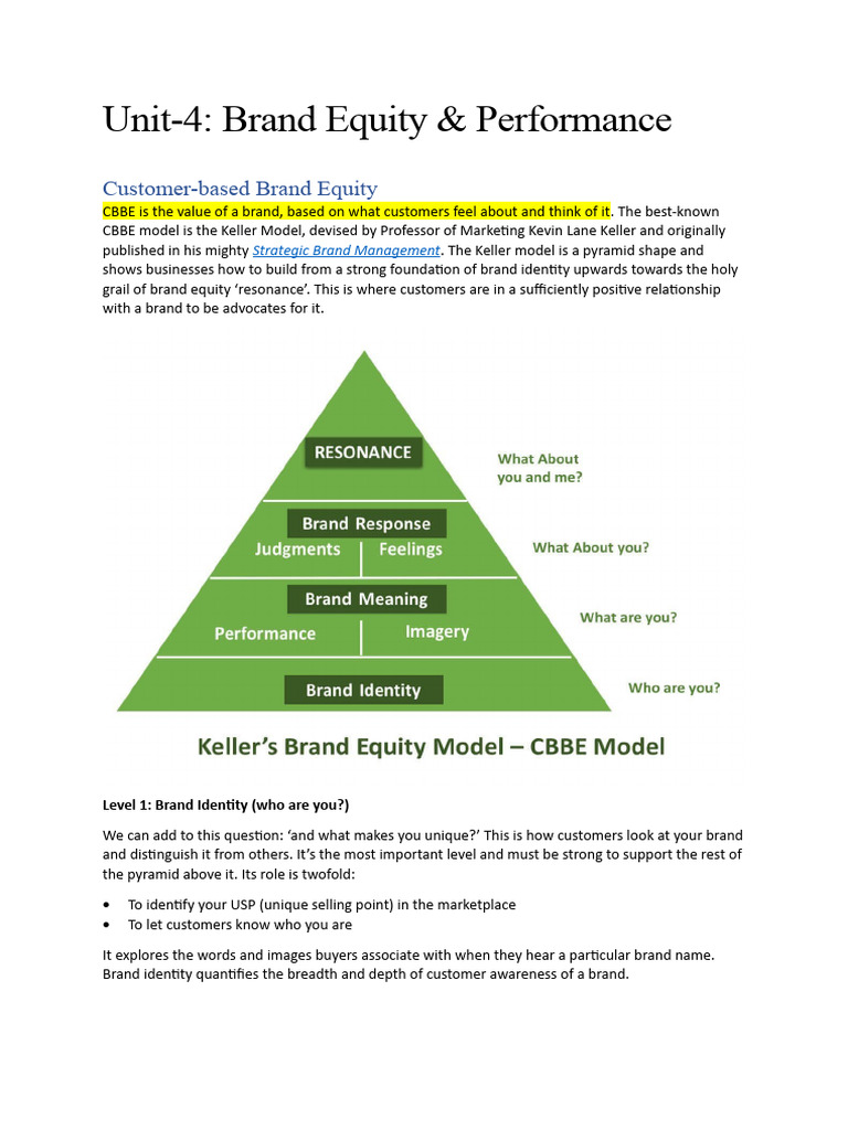 Unit4: GE - Brand MGMT | PDF | Brand | Marketing