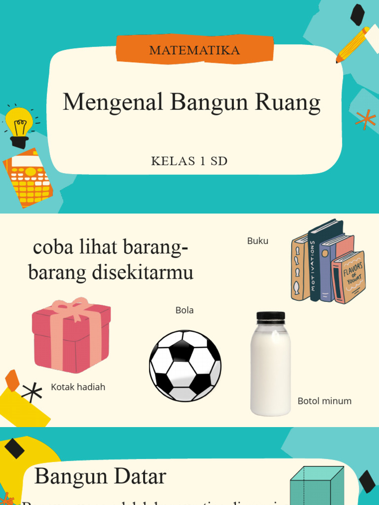 c3 Materi Ajar Matematika Bangun Ruang | PDF