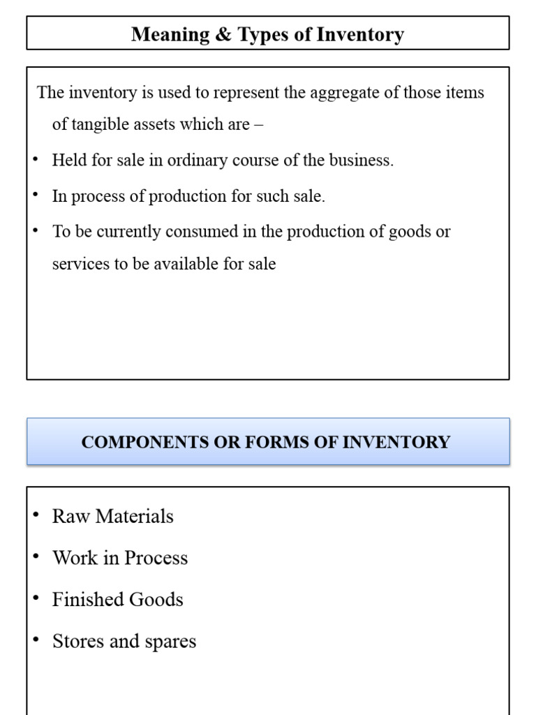 Inventory Management | Download Free PDF | Inventory | Goods