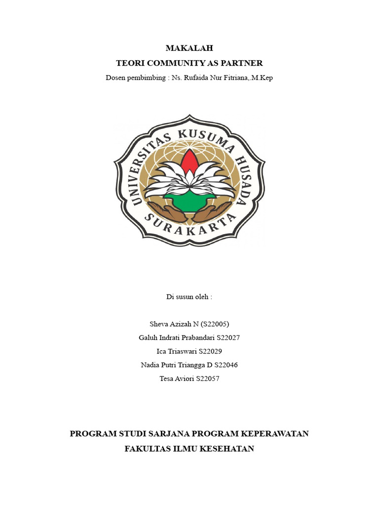 Community As Partner | PDF