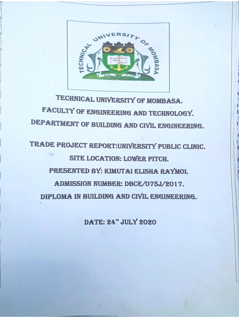 Dip. Final Year Project | PDF