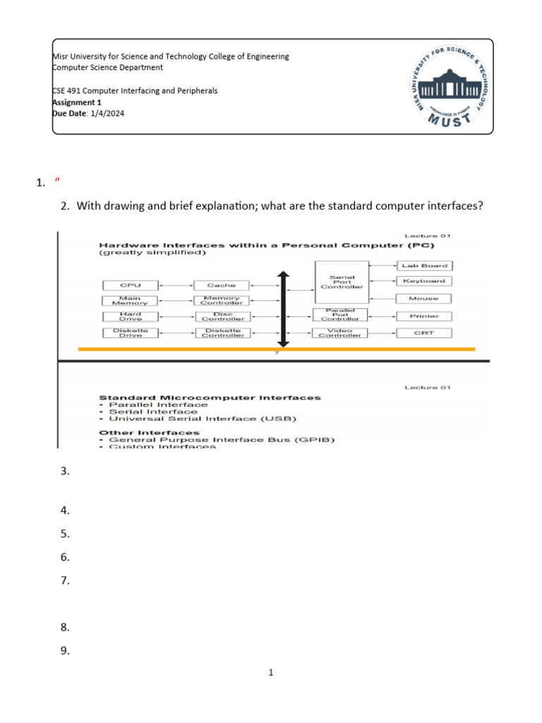 CSE491 Assignment 1 | PDF