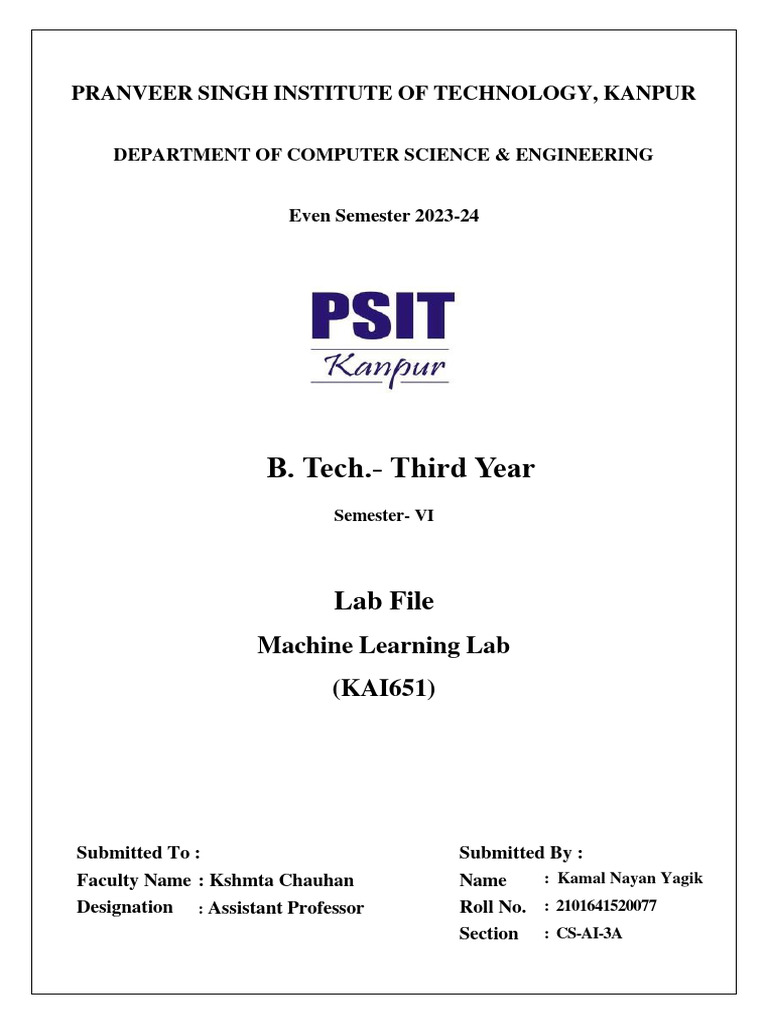 Kamal ML | PDF | Engineering | Science