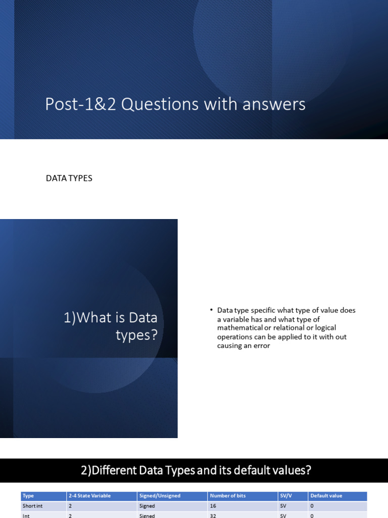 Data Types | PDF | Integer (Computer Science) | Data Type Data Types | PDF | Integer (Computer Science) | Data Type