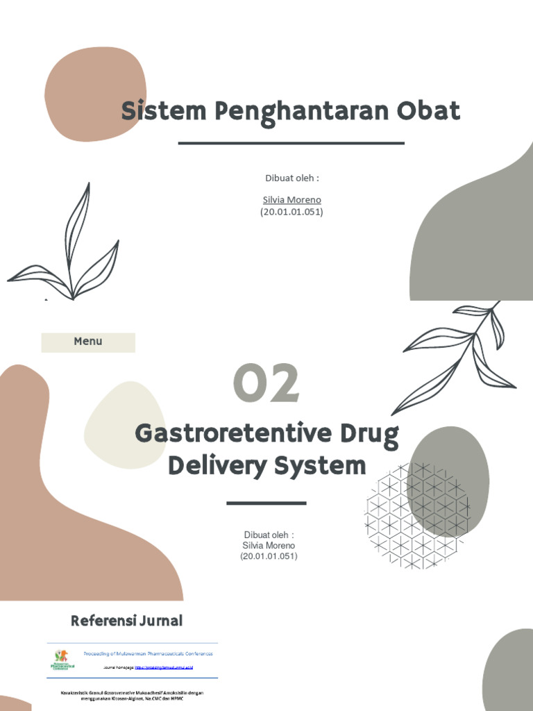 Granul Gastroretentive Mukoadhesif Amoksisilin | PDF