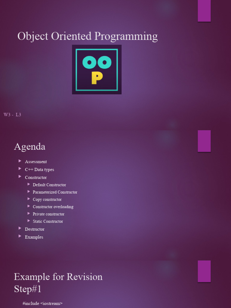 Object Oriented Programming Pdf Constructor Object Oriented 7754