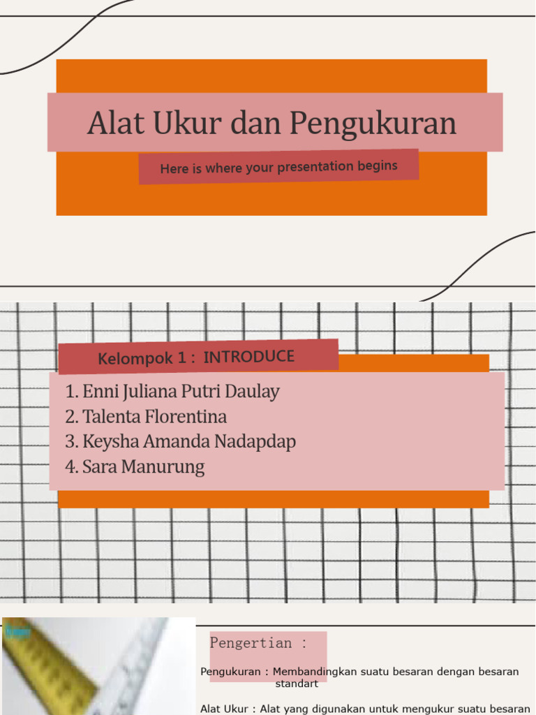 Alat Ukur Dan Pengukuran Kel 1 | PDF