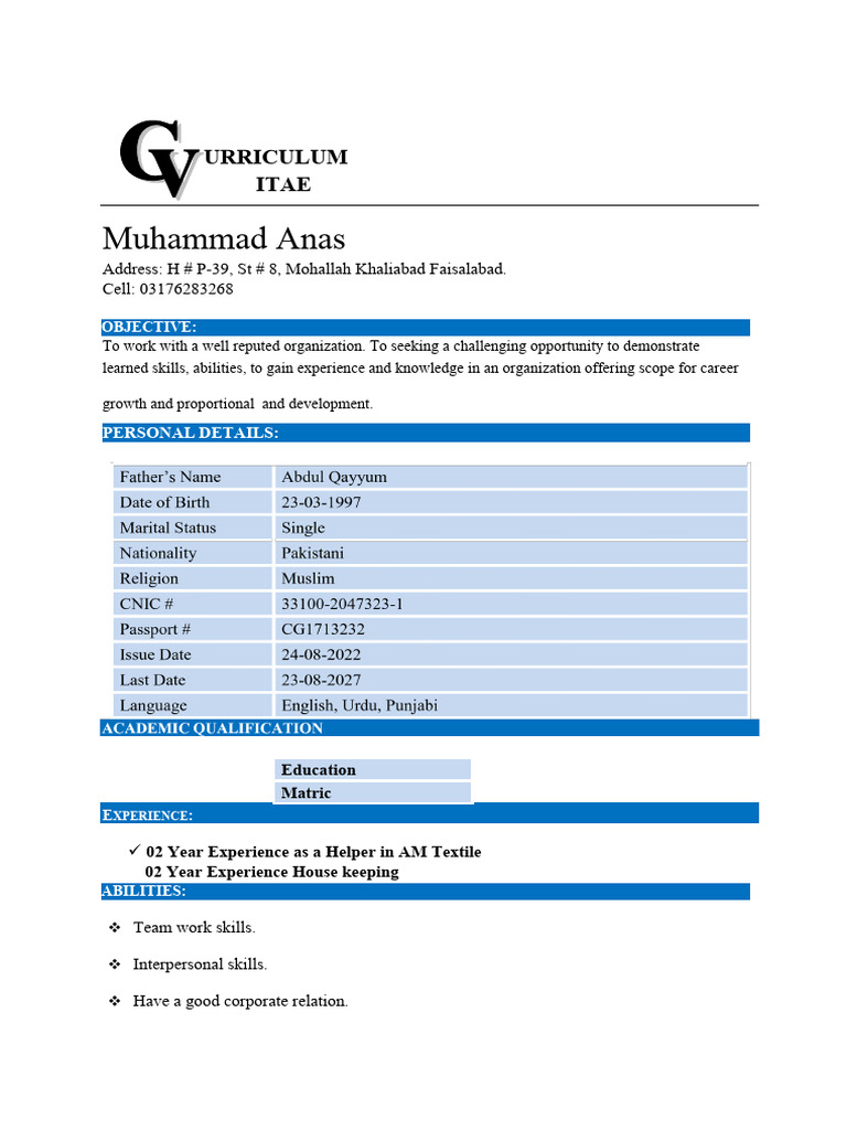 Anas Abdul Qayyum | PDF