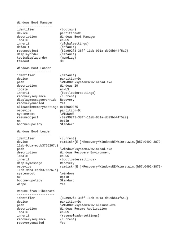 Bcdinfo | PDF | Booting | System Software