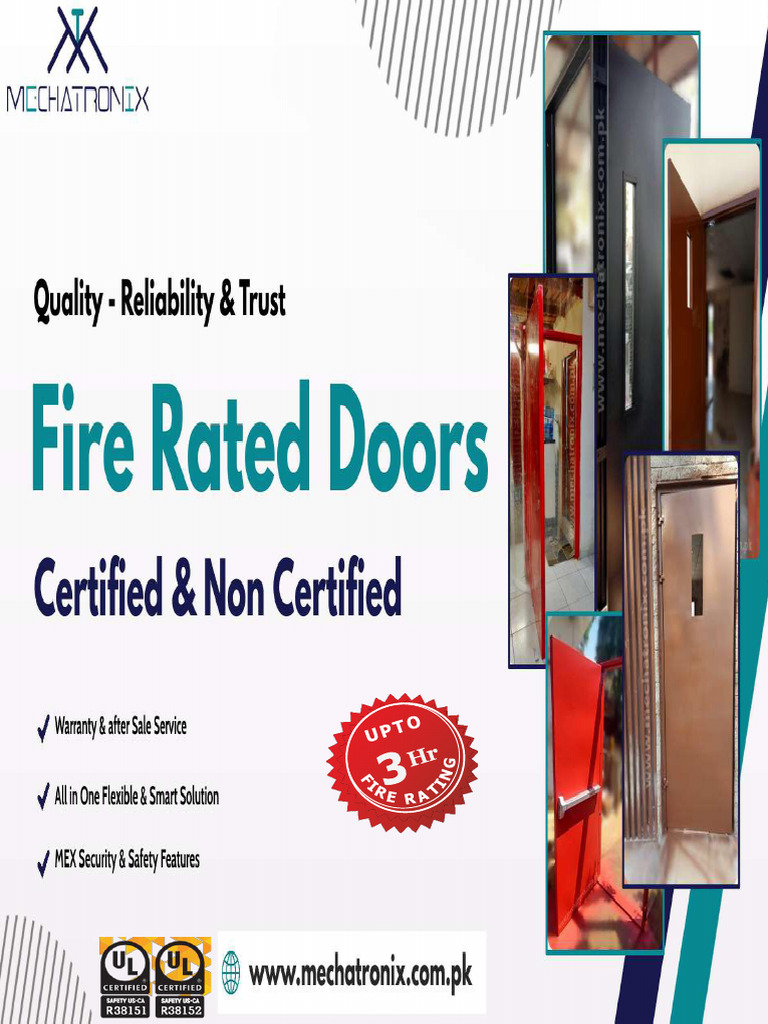 Fire Door Brochure 1.2MM | PDF | Door | Building Engineering