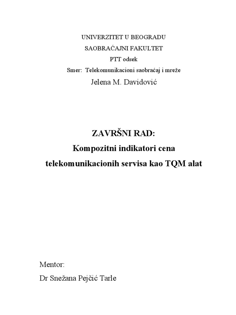 Zavrsni Rad | PDF