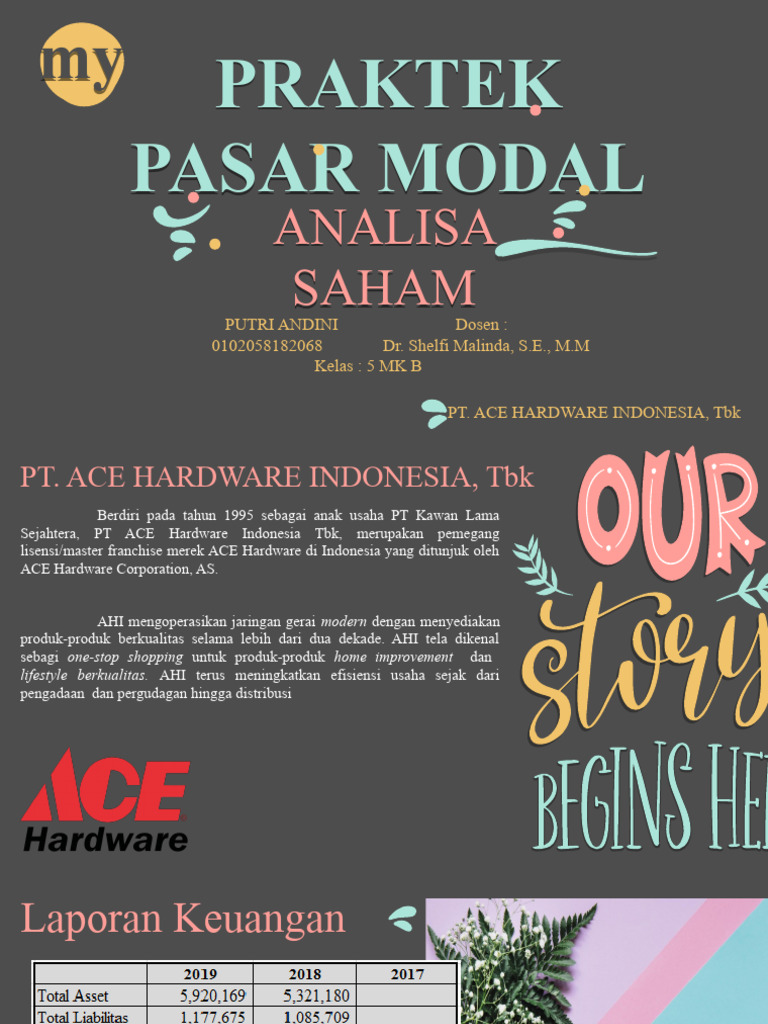 Praktek Pasar Modal - Putri Andini (01020581822068) | PDF