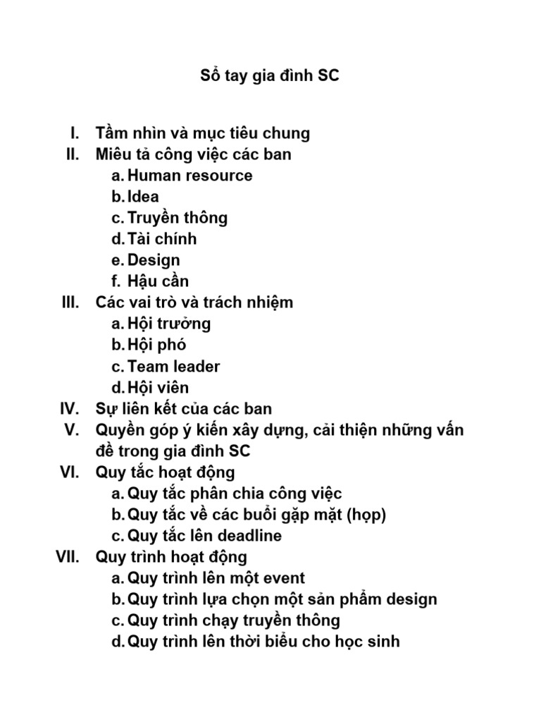 S Tay Gia Đình SC | PDF