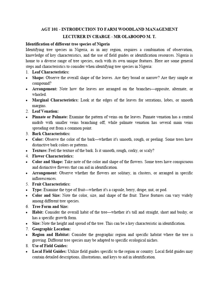 Agt 101 | PDF | Wood | Fertilizer