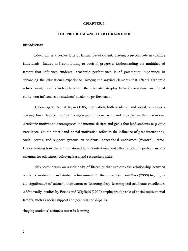 Academic and Social Motivation Practical Research 2 | PDF | Motivation | Motivational