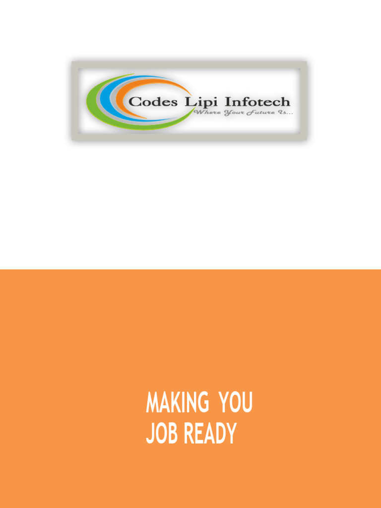 Ducat Noida Sec 63 BROCHURE | PDF | Oracle Corporation | Mobile App