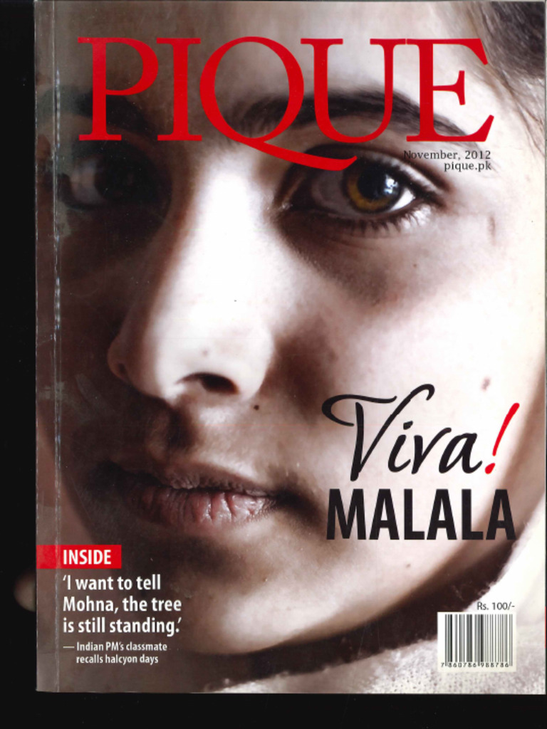 Malala Yousufzai - Cover Story - Pique Magazine - Nov.2012 | PDF