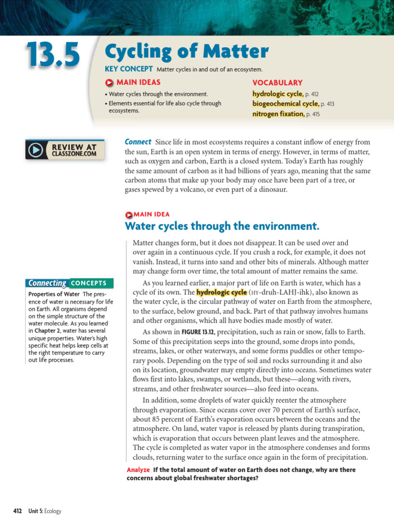 Bio Final + Human Disruptions | PDF | Ecological Niche | Carbon Cycle