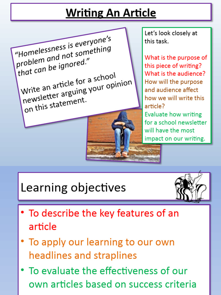 5 - Newspaper Article Writing To Argue | PDF | Human Communication