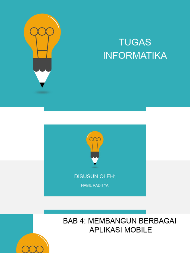 Creative Idea Bulb PowerPoint Template | Download Free PDF | New Media | Multimedia