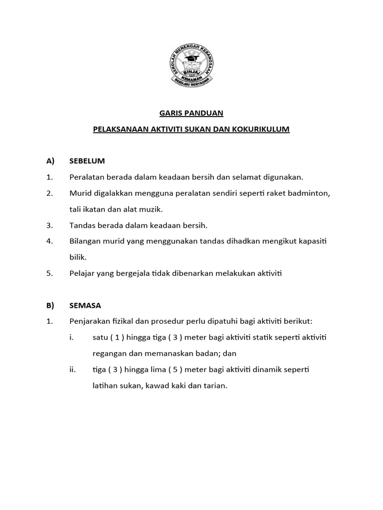 Garis Panduan PJ N Koku | PDF | Karier & Perkembangan | Sains & Matematika