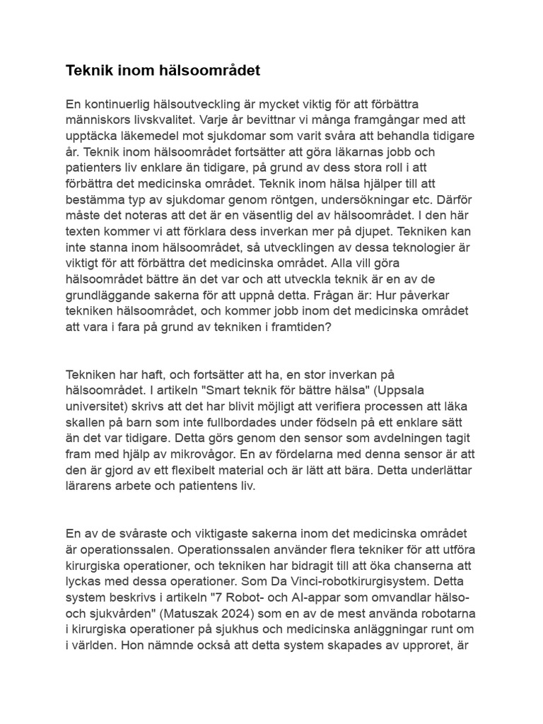 Utredande Text | PDF