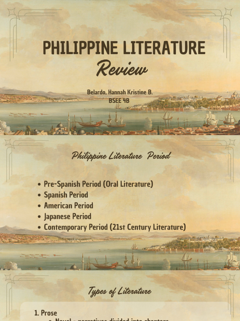 Phil Lit. Review (Appraisal) | PDF | Tagalog Language | Philippines