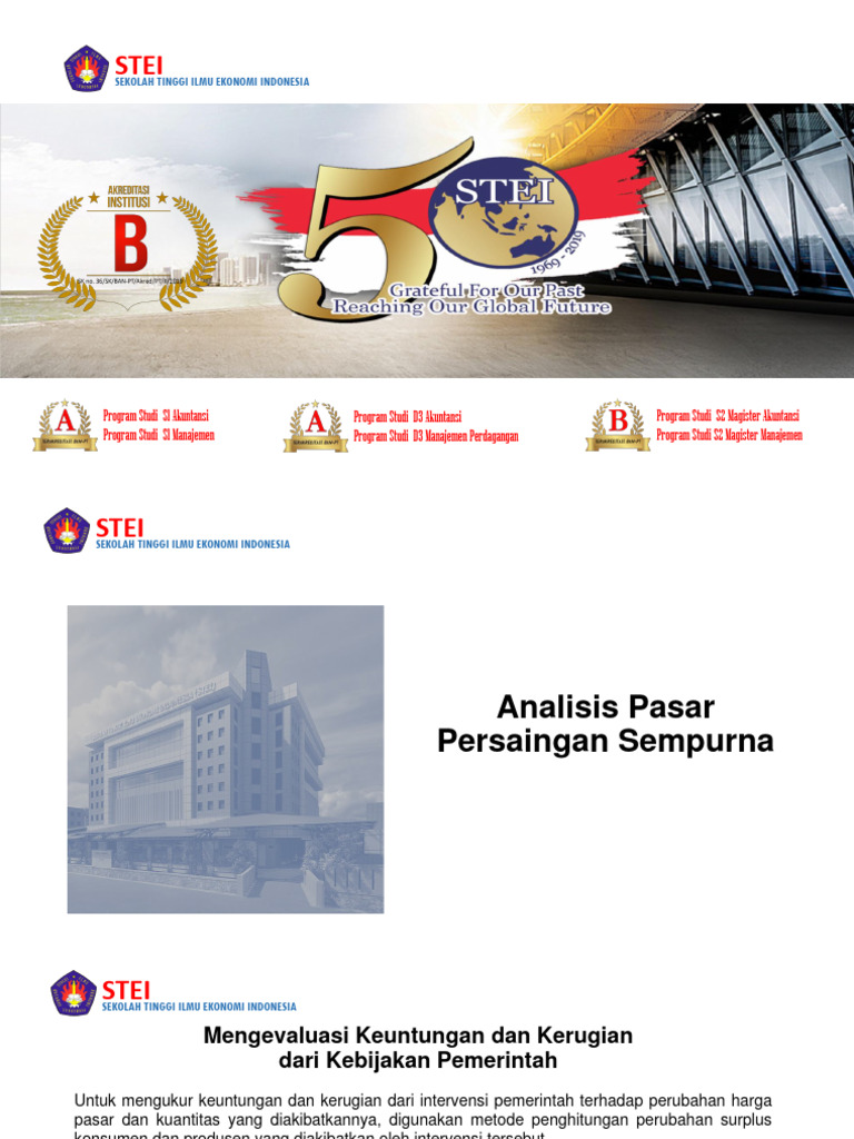 Analisis Ekonomi Mikro STEI | PDF