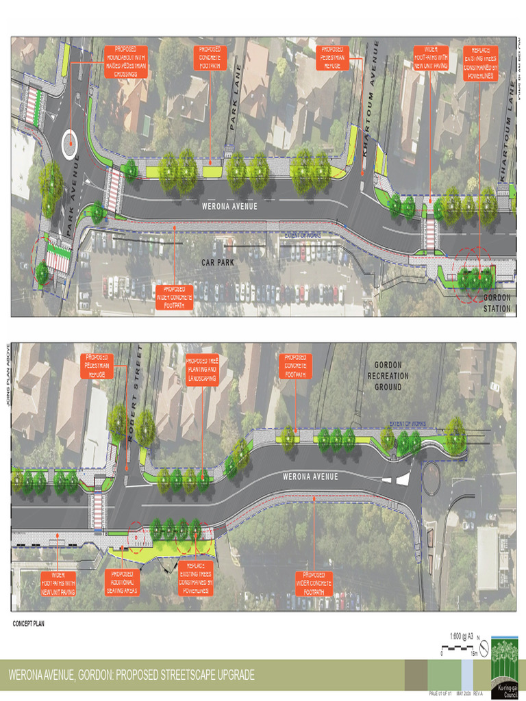 Werona Avenue Streetscape Upgrade Plan | PDF