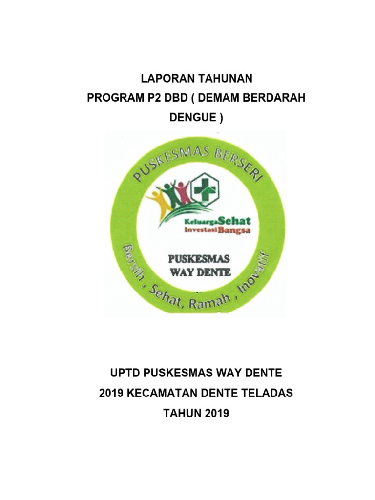 Laporan Tahunan P2 DBD 2019 | PDF | Pengembangan Diri | Sains & Matematika