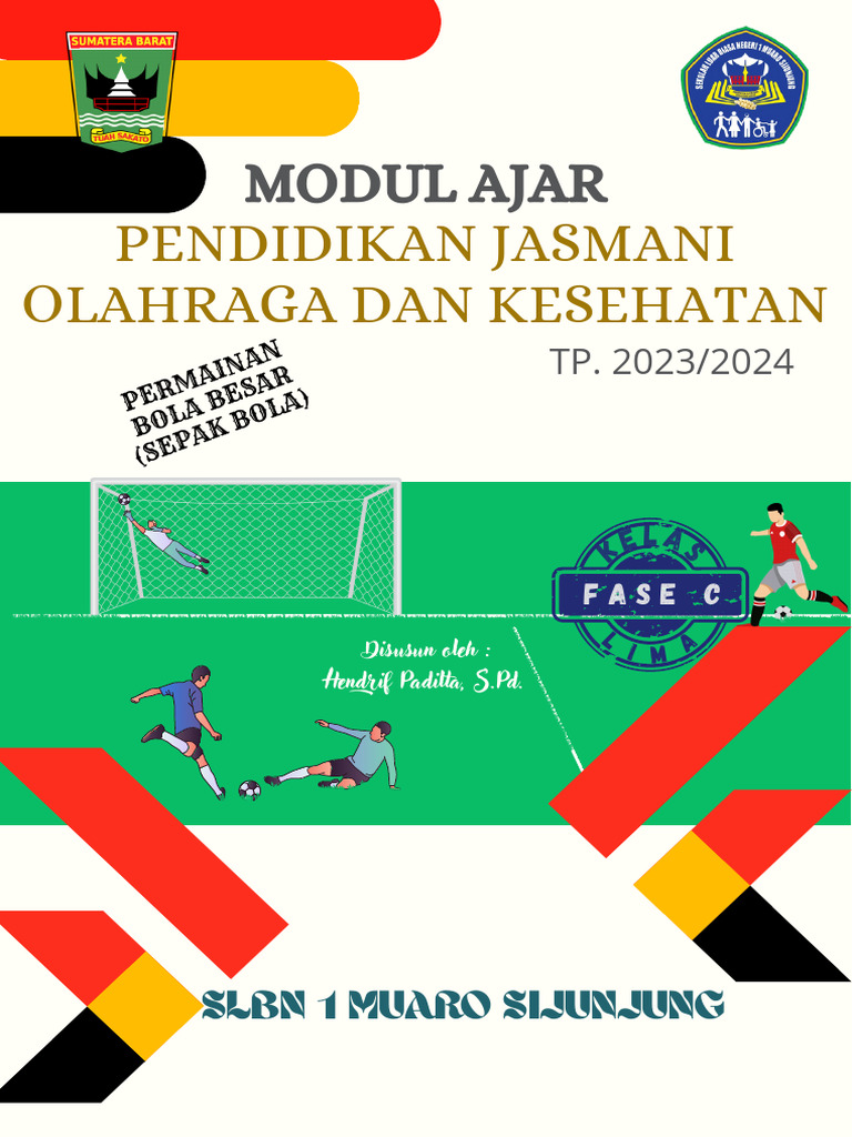 Modul Ajar Pjok Fase C Kelas V - 20240601 - 191556 - 0000 | PDF