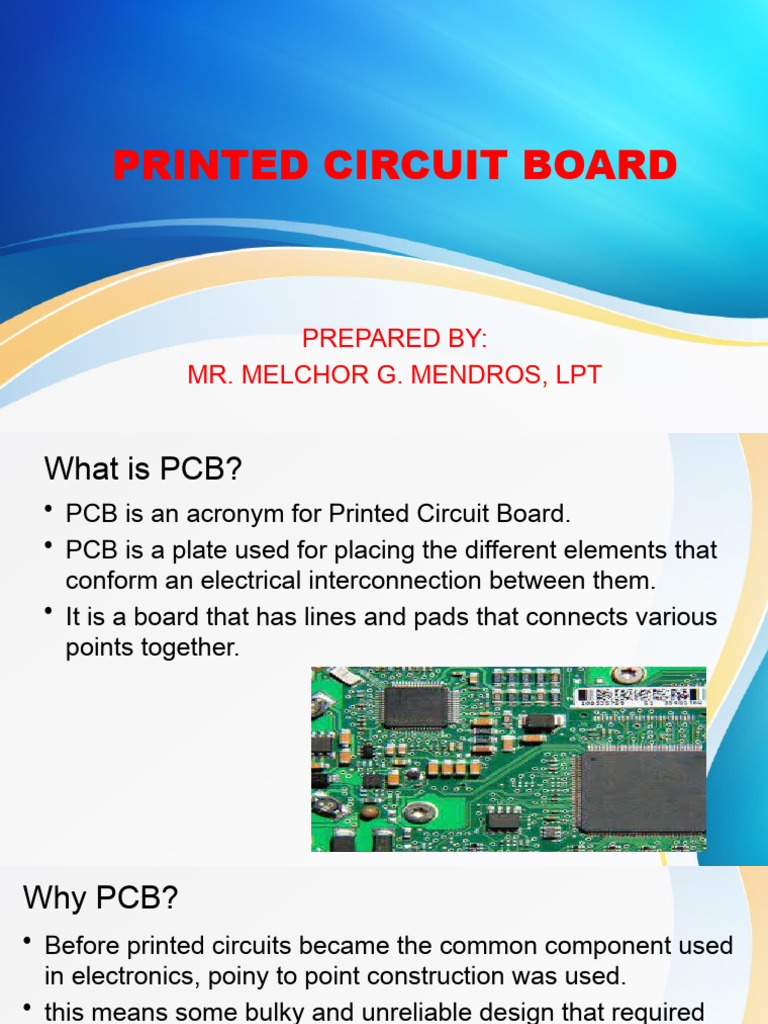 Understanding Printed Circuit Boards (PCBs) | PDF | Printed Circuit Board | Capacitor