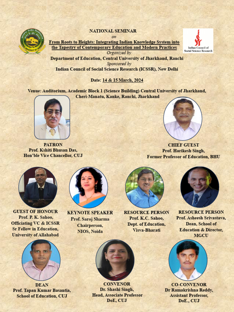 National Seminar Schedule | PDF
