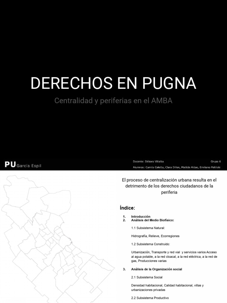ENTREGA TP1 Grupo 6 | PDF | Río | Cuenca de drenaje