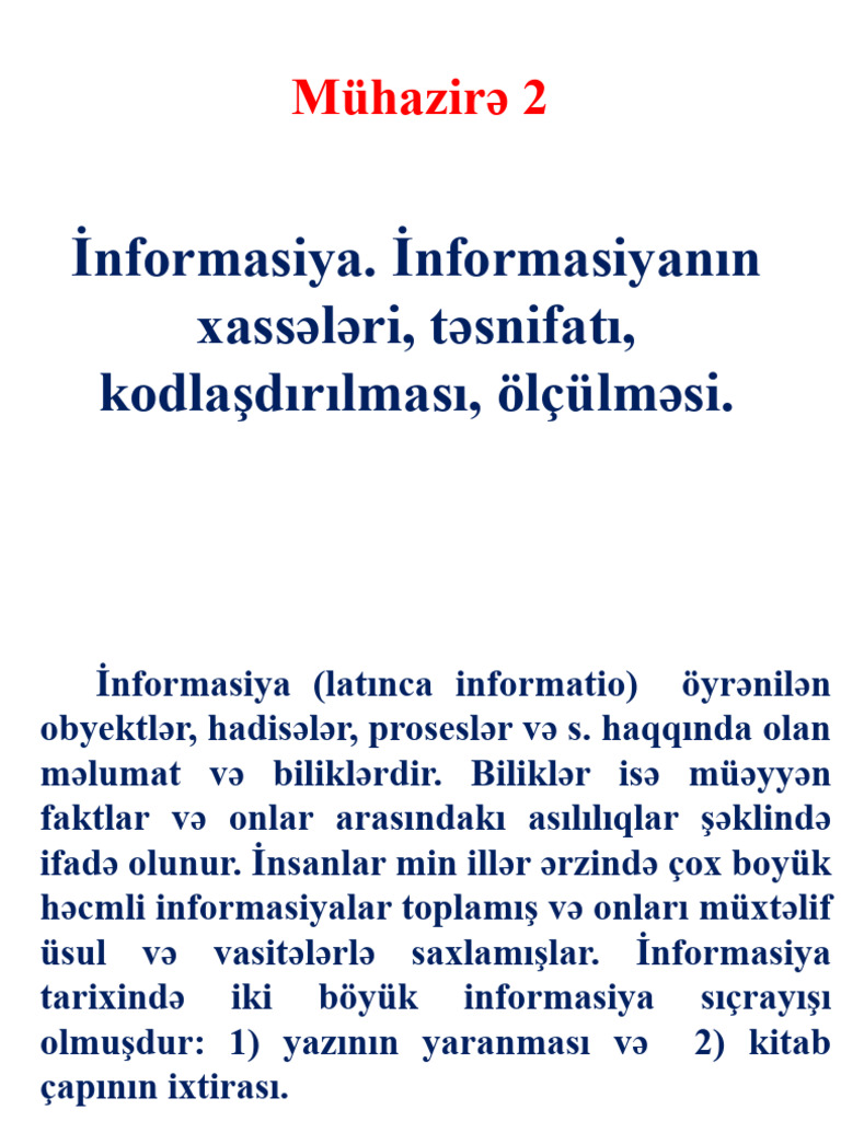Prezent Infor Texnol Müh 2 | PDF