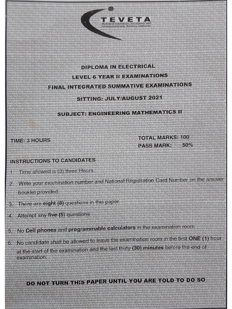 Passed Paper | PDF