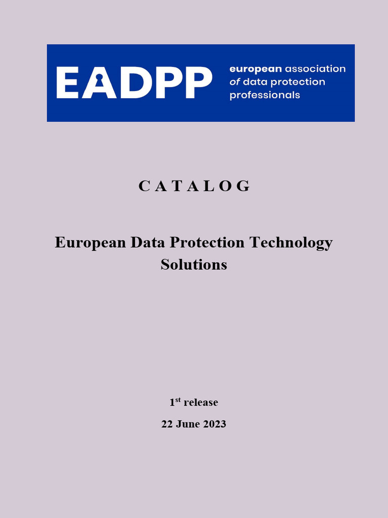 EADPP Catalog 1691249929 | PDF | Cloud Computing | Encryption
