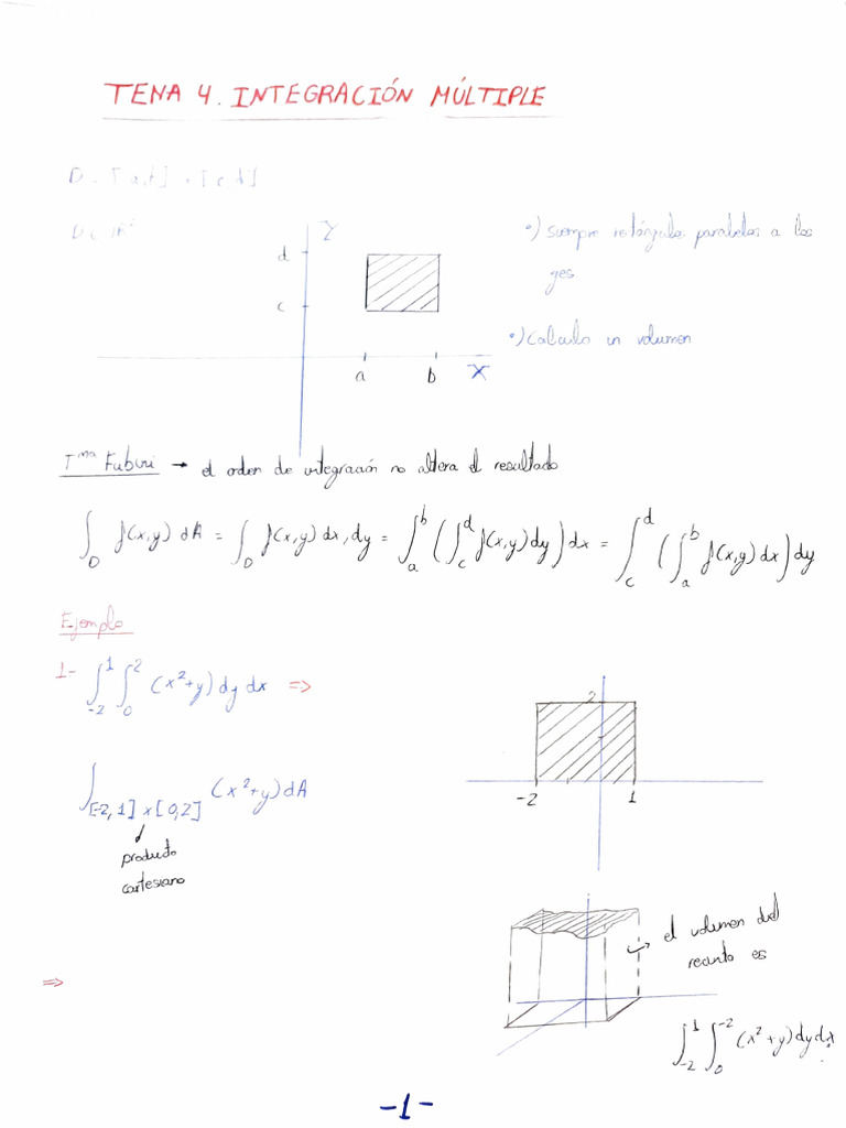 Integración Múltiple y Cambio de Variables | PDF | Ingeniería