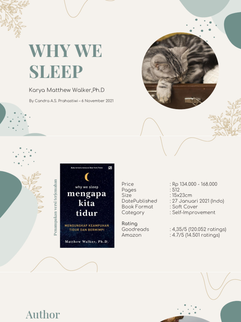Why We Sleep | PDF