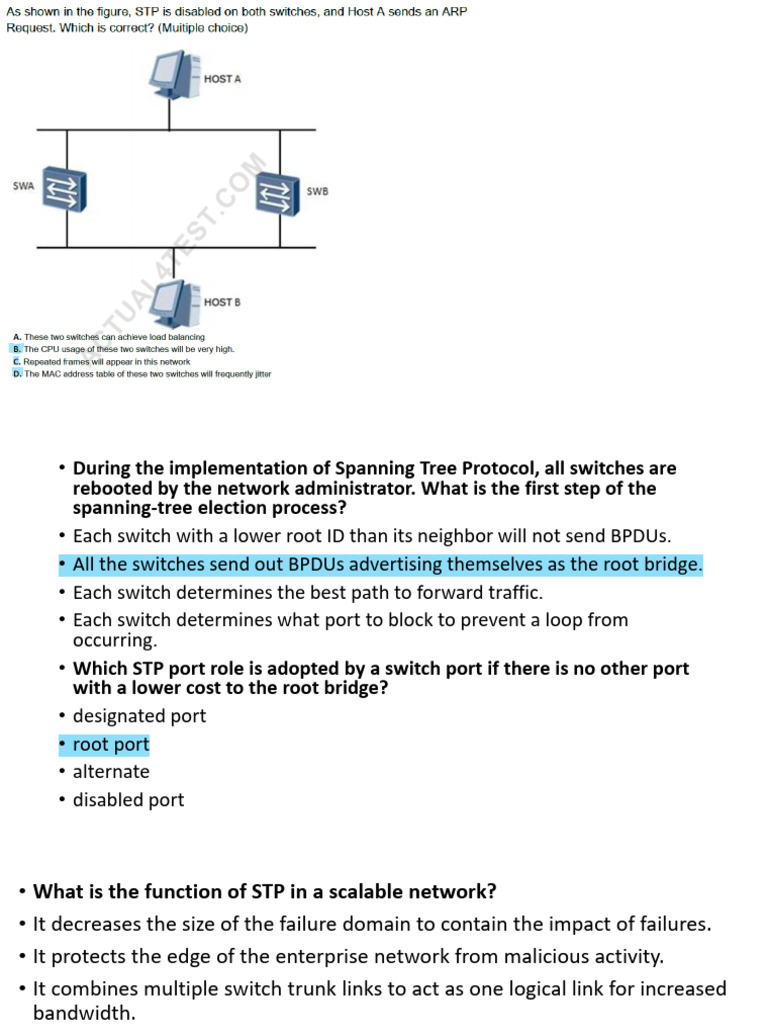 Assignment - 5 STP | PDF | Network Switch | Networking Standards