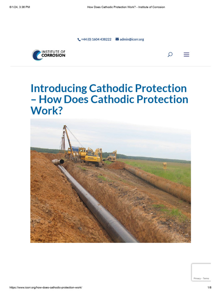 Understanding Cathodic Protection Methods | PDF | Anode | Corrosion