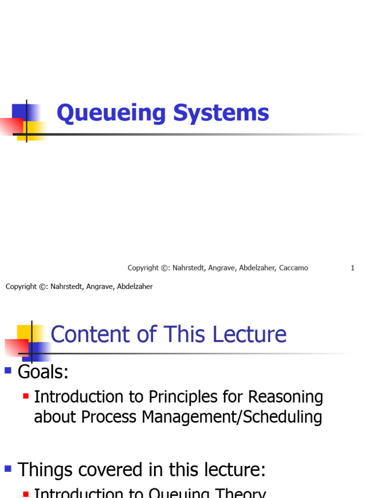 25 Queueing | Download Free PDF | Statistical Theory | Probability Theory