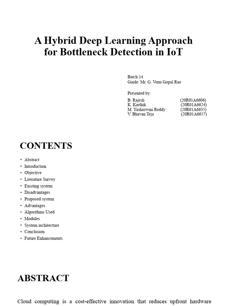 Botnet Detection | PDF | Internet Of Things | Support Vector Machine