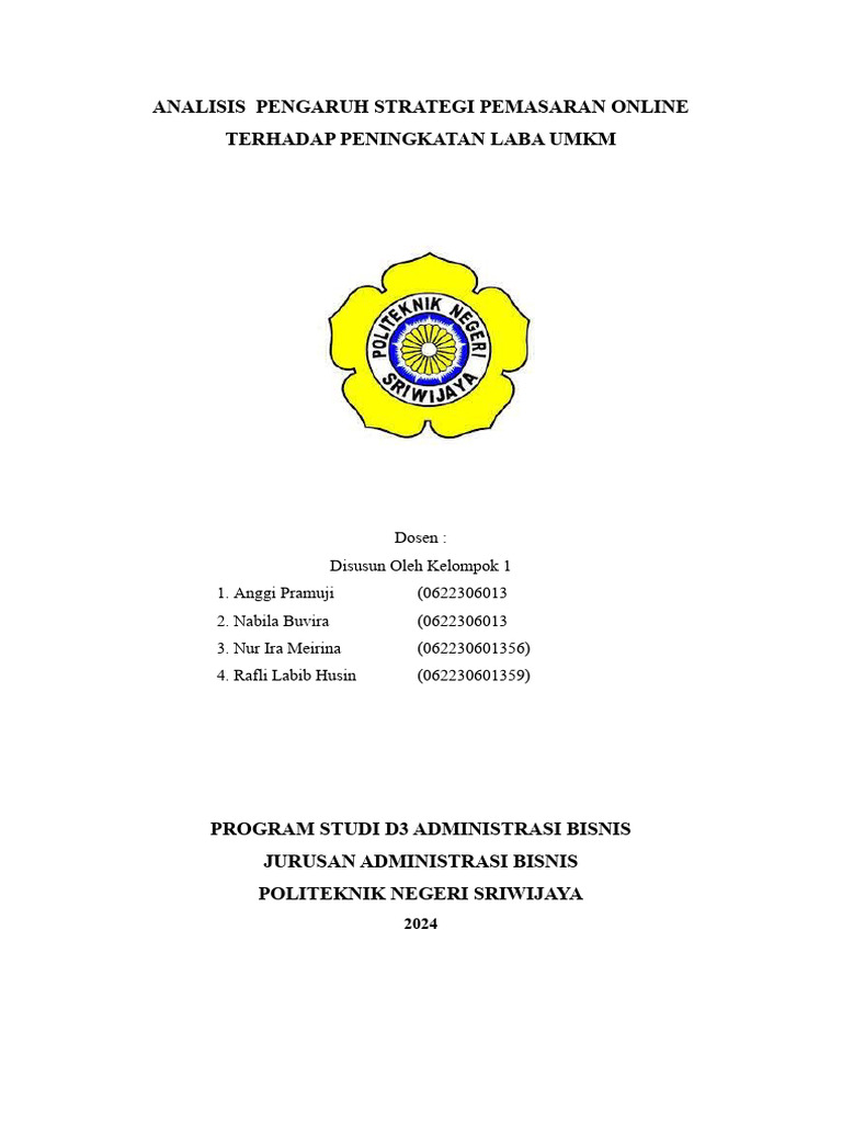 Proposal Metopen Salinan | PDF
