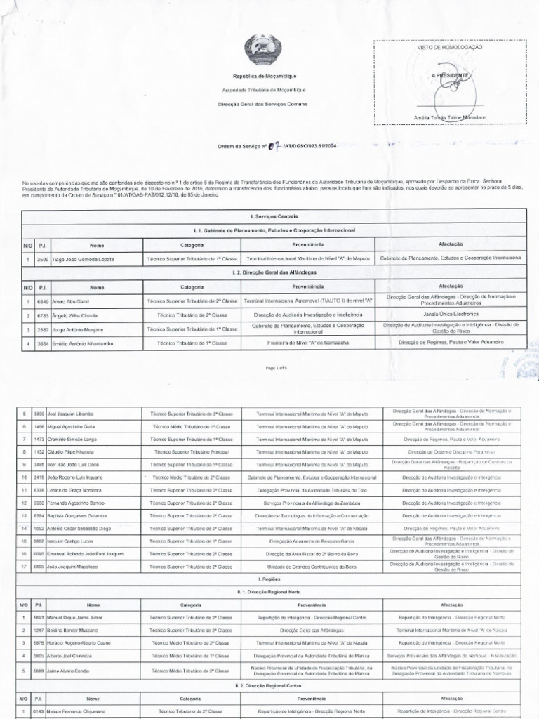 Ordem de Serviço #07 at DGSC 023.51 2024 | PDF