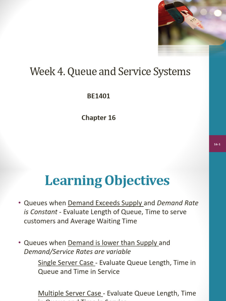 Queues and Service Systems | PDF | Demand | Business Economics
