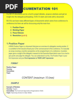 Model UN Position Paper Guide | PDF | United Nations | International ...